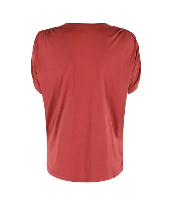 Isabel Marant Étoile Round Neck Short Sleeve Top