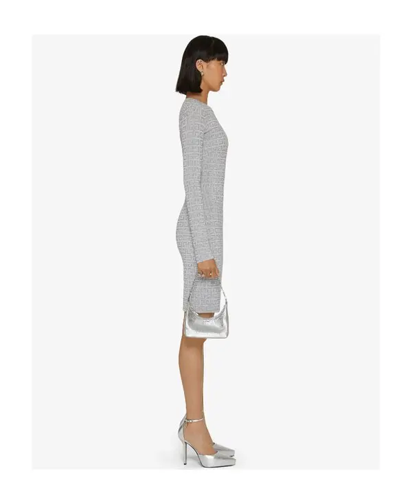Givenchy 4g Monogram Long-sleeve Dress