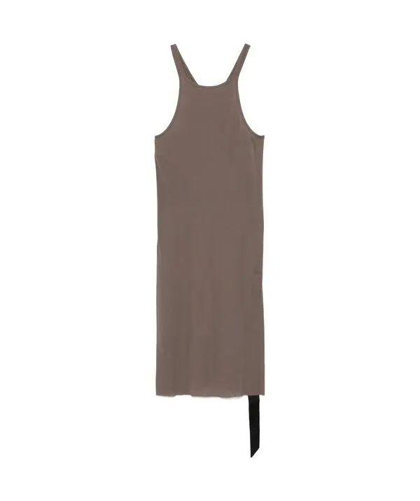 Rick Owens Sleeveless Racerback Tank Mini Dress - Gray