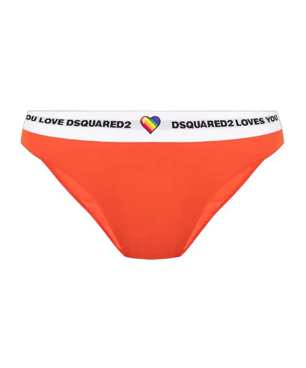 Dsquared2 Logo Underwear - Orange