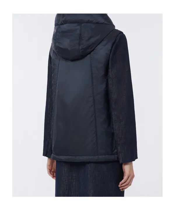 Max Mara Greengo Hooded Gilet - Midnight Blue