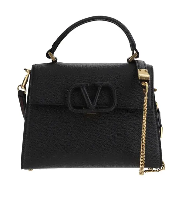 Valentino Garavani Vsling Foldover Top Small Tote Bag