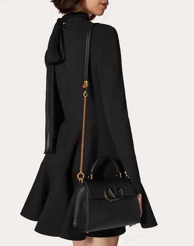 Valentino Garavani Vsling Foldover Top Small Tote Bag
