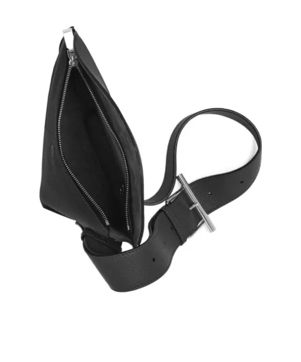 Alexander McQueen T-bar Sling Crossbody Bag - Black