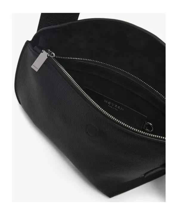 Alexander McQueen T-bar Sling Crossbody Bag - Black