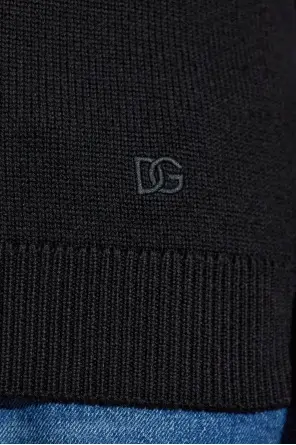 Dolce & Gabbana Ribbed Turtleneck Jumper - Black