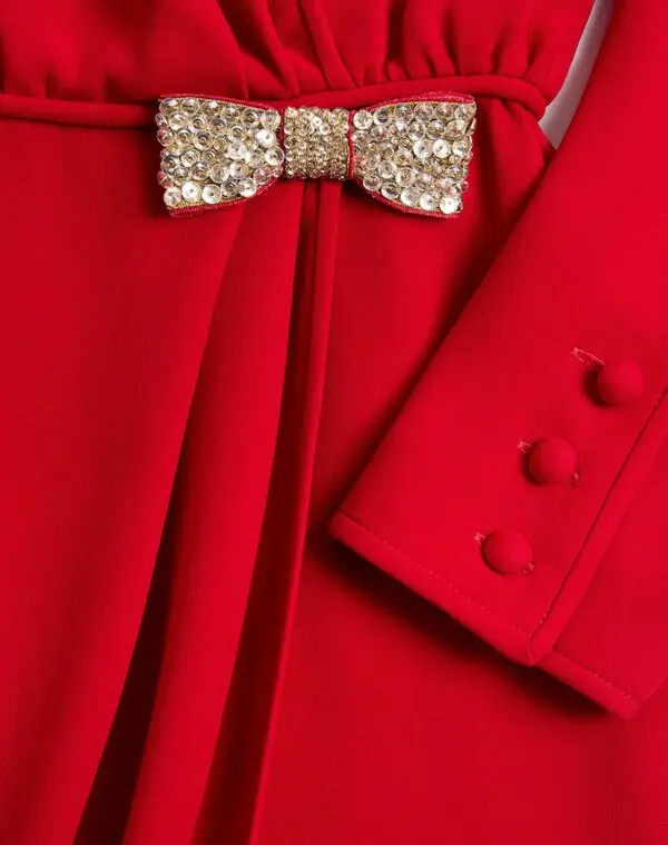 Valentino Garavani Embellished Midi Dress