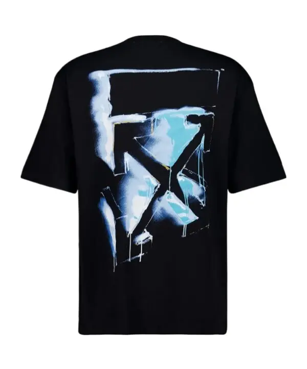 Off-White 3d Spray Arrow Skate T-shirt - Black