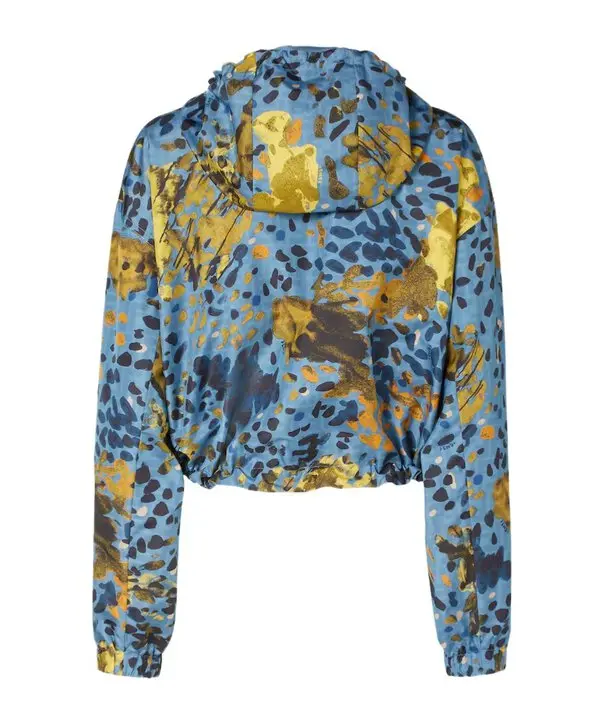 Fendi Printed Reversible Hooded Jacket