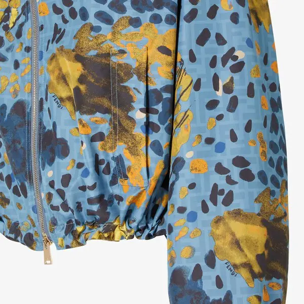Fendi Printed Reversible Hooded Jacket