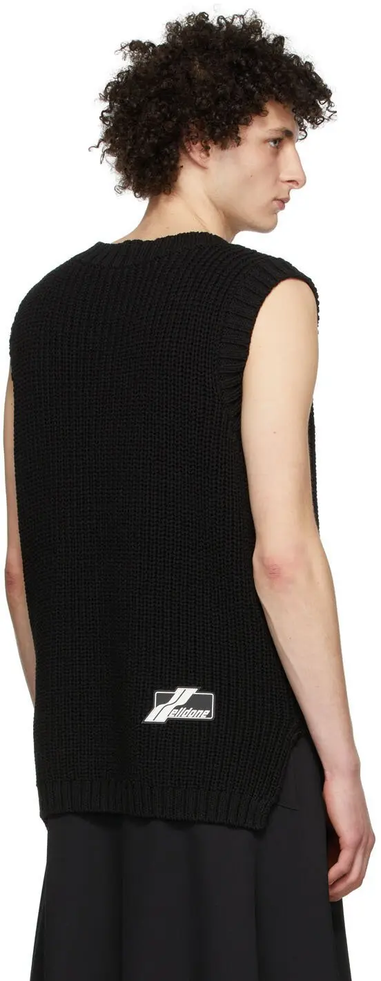 We11Done Ribbed Knitted Vest