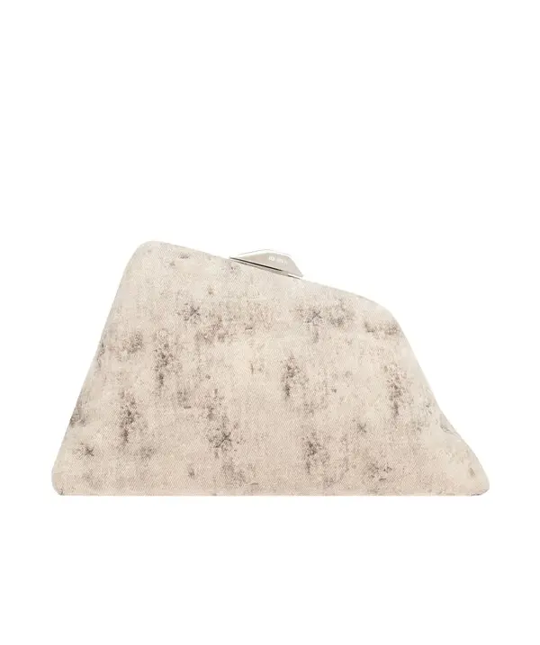 Attico Day Off Shoulder Bag - Nude
