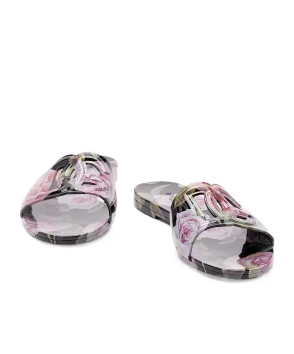 Dolce & Gabbana Floral Printed Slides