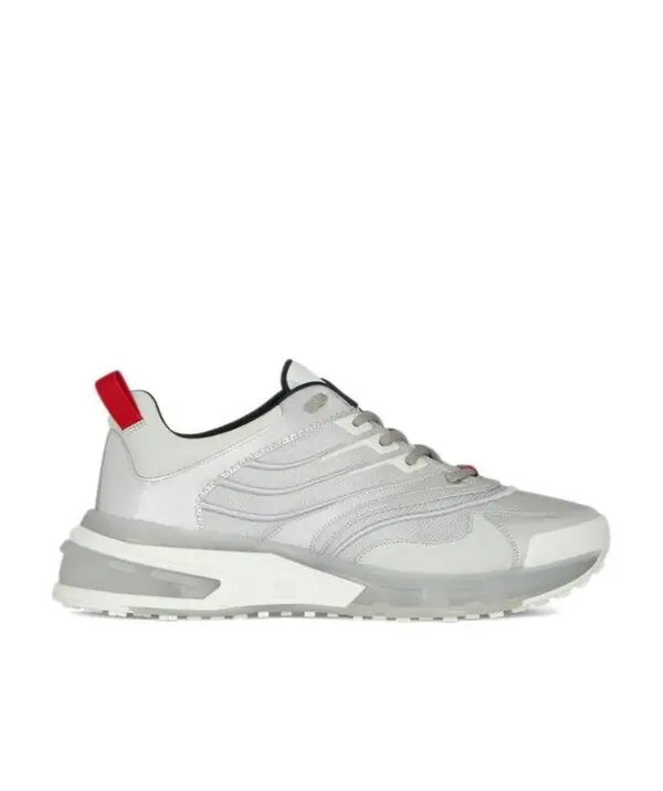 Givenchy Giv 1 Metal Casual Sneakers - Silver