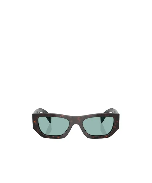 Prada Rectangular Frame Sunglasses - Black