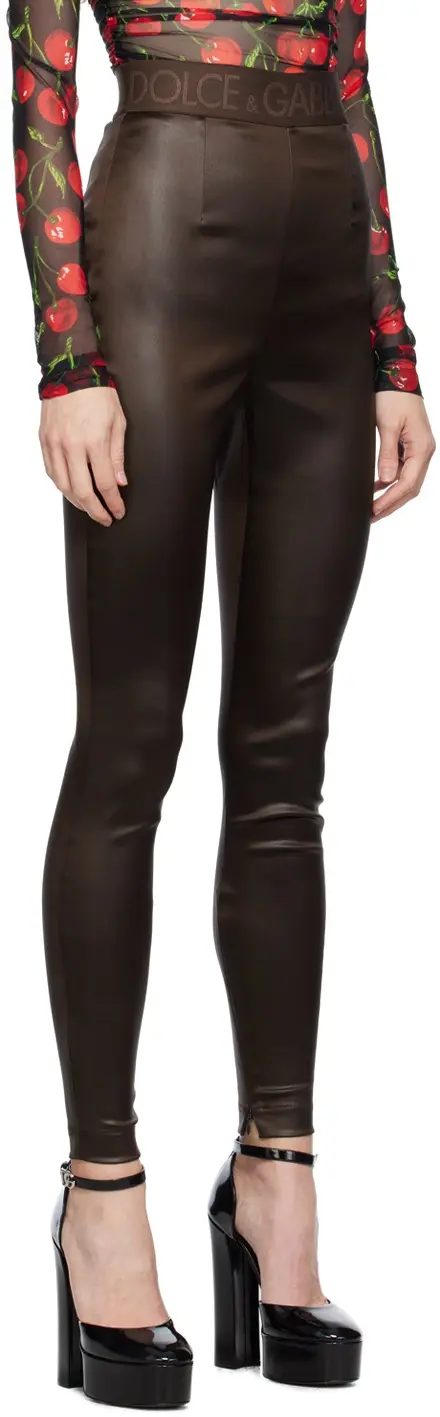 Dolce & Gabbana Logo Leggings