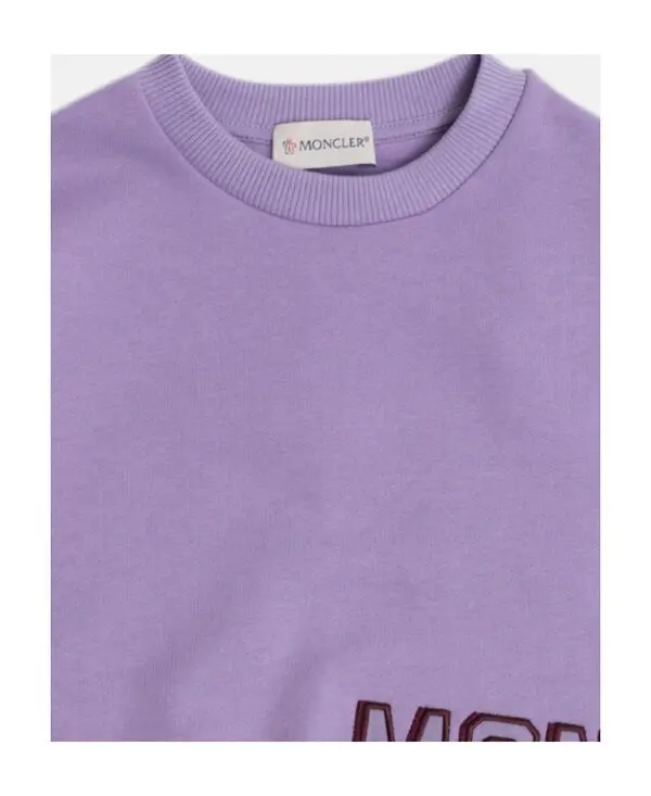 Moncler Embroidered Logo Crewneck Sweatshirt