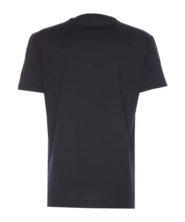 Dolce & Gabbana Dolce Gabbana Logo Embroidered Crewneck T-shirt - Black