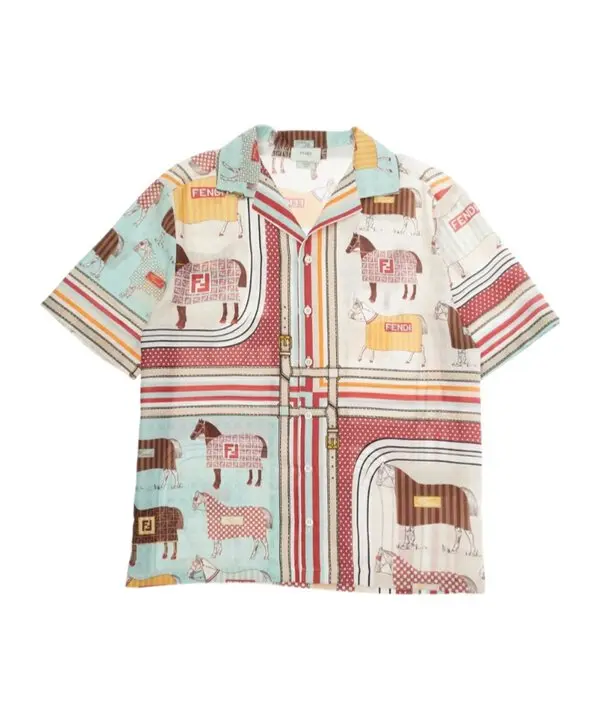 Fendi Horse-print Top - Multicolor