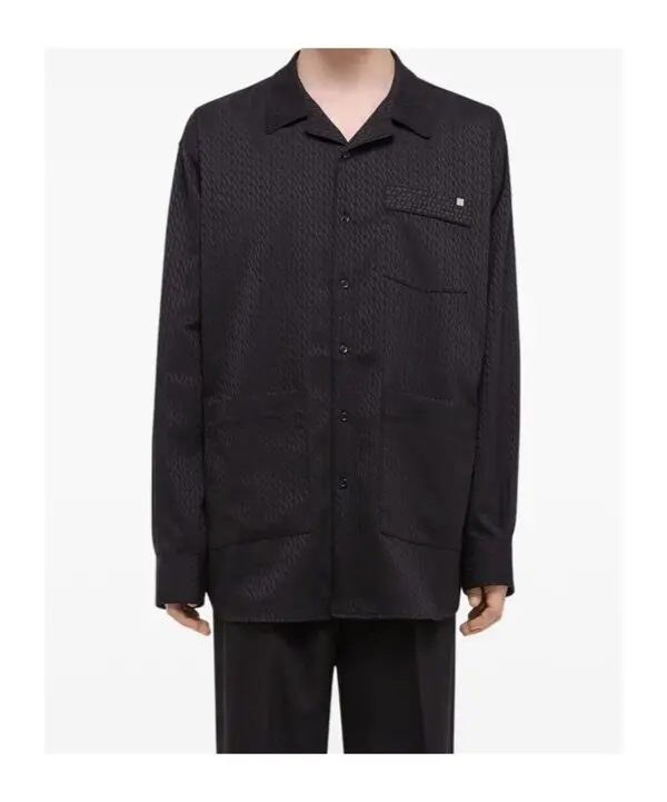 Helmut Lang Geometric-print Shirt
