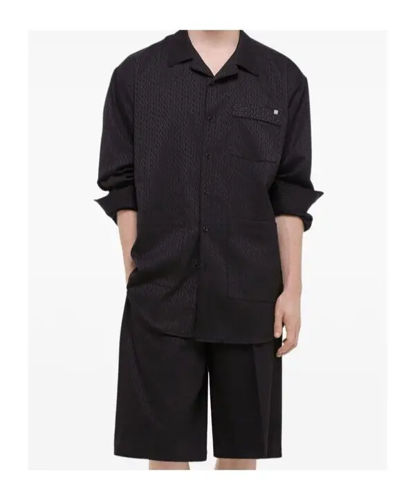 Helmut Lang Geometric-print Shirt