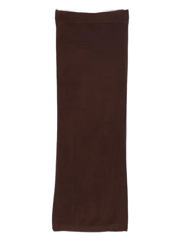 ENTIRE STUDIOS Ribbed Midi Skirt