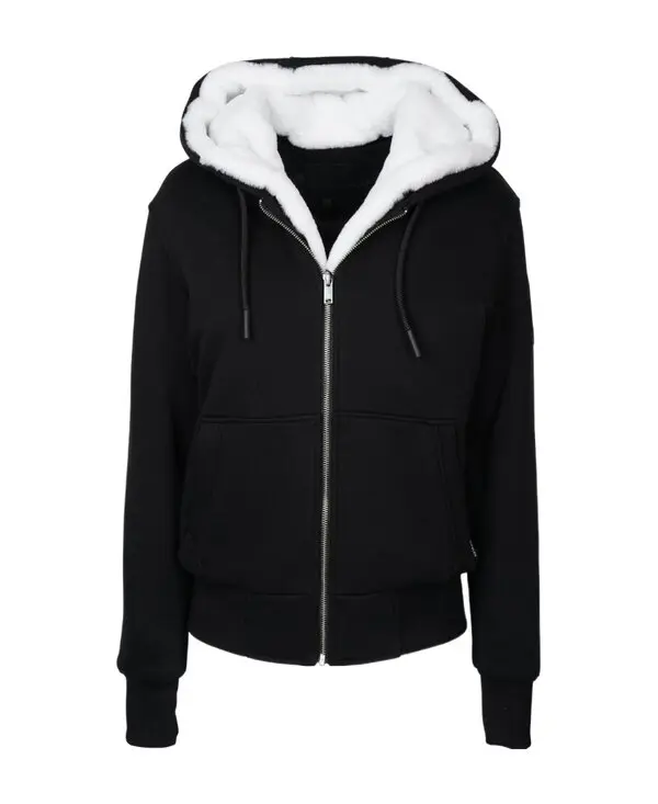 Moose Knuckles Plaque-detail Zip-fastening Hooded Jacket