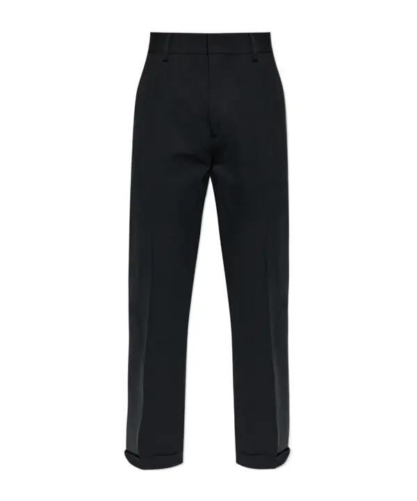 Dsquared2 Pleated Tailored Trousers - Black