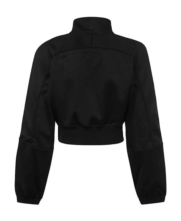 REEBOK High-neck Full-zip Cropped Sweatshirt