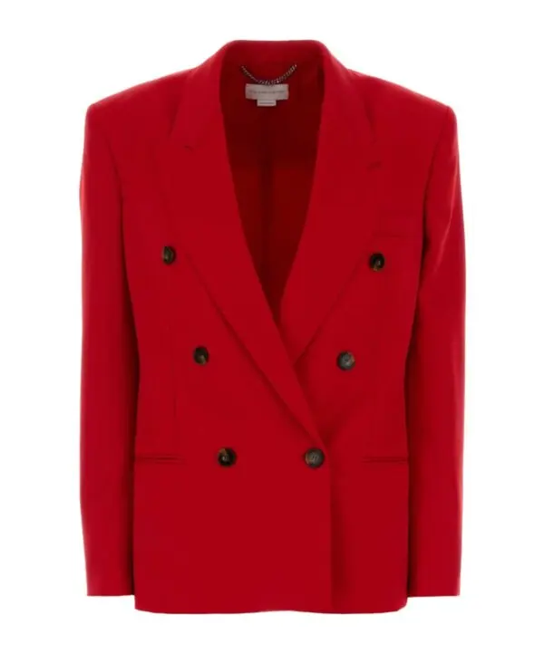 Stella McCartney Double Breasted Jacket - Red