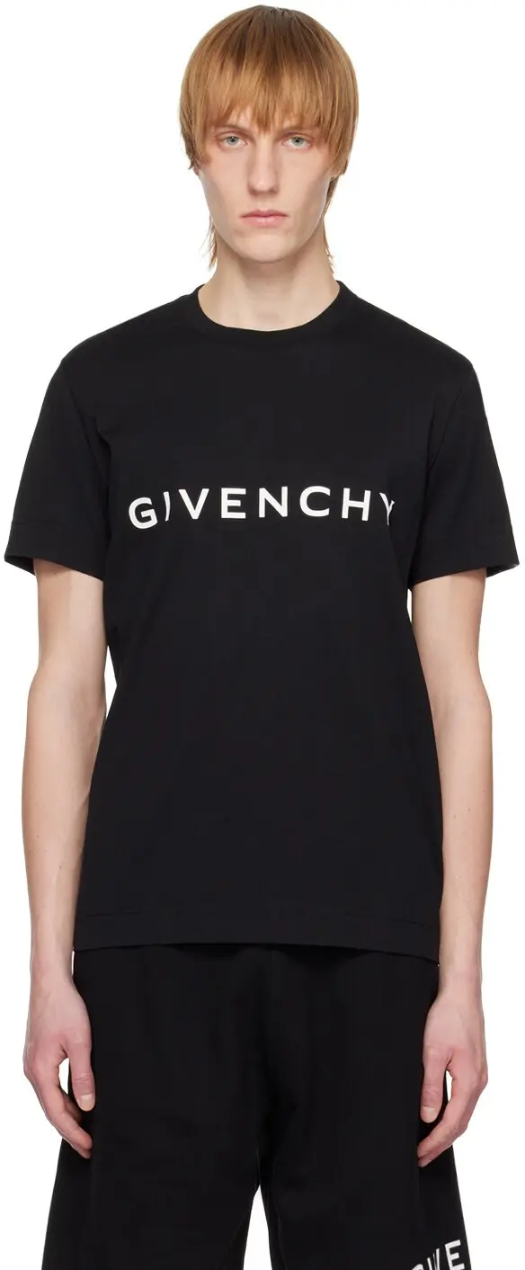 Givenchy Logo Printed Crewneck T-shirt