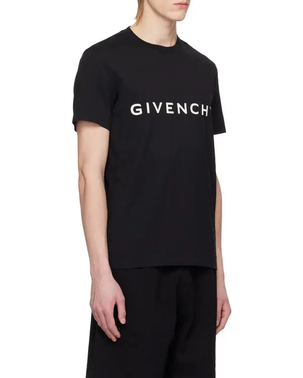 Givenchy Logo Printed Crewneck T-shirt