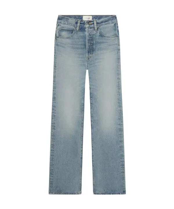 FRAME Belt Loop Jeans - Gray