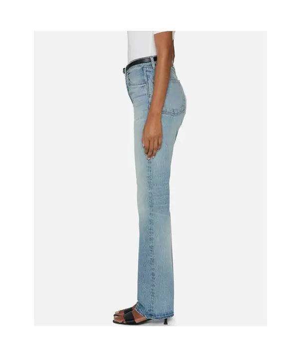 FRAME Belt Loop Jeans - Gray