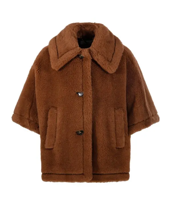 Max Mara Tenebre Fur Jacket - Brown