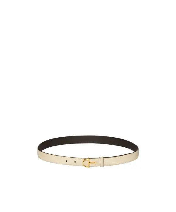 Gucci Thin Belt With Half-horsebit Buckle - Black