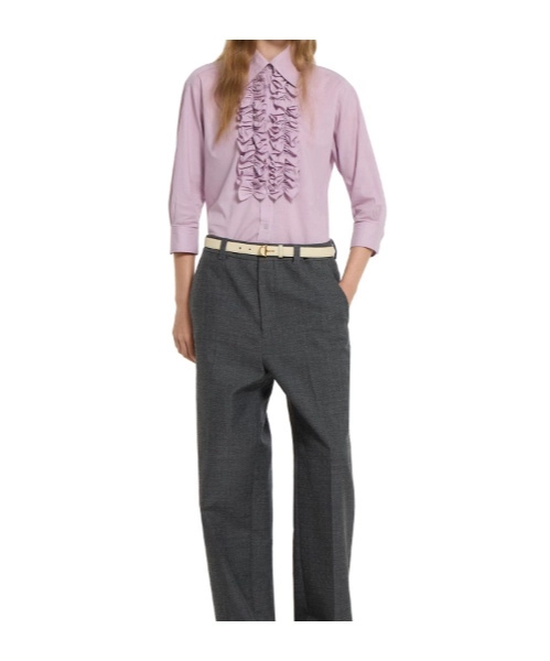Gucci Thin Belt With Half-horsebit Buckle - Black