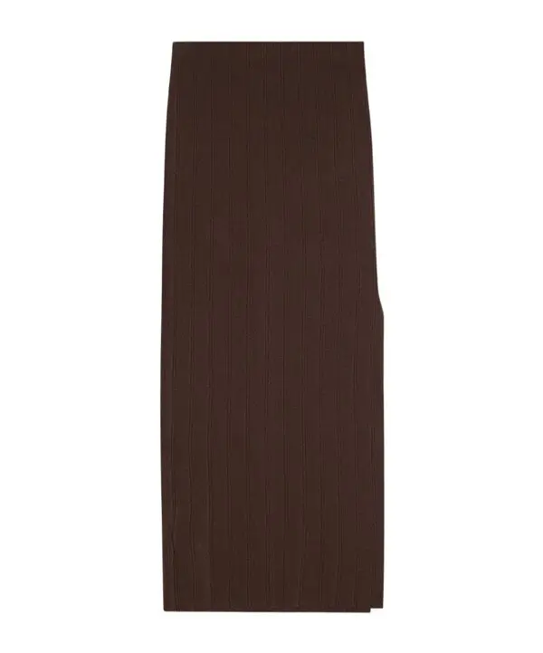 REMAIN BIRGER Christensen Side Slit Midi Skirt