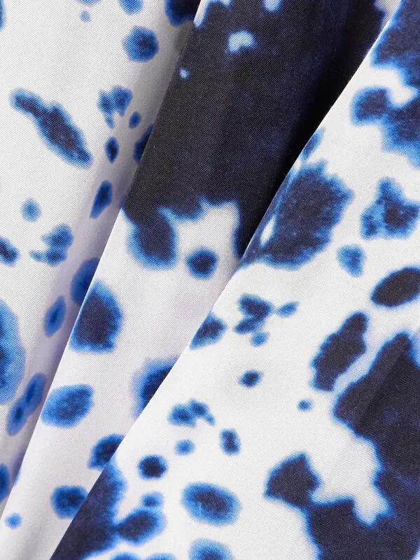 Dries Van Noten Printed Wide-leg Trousers