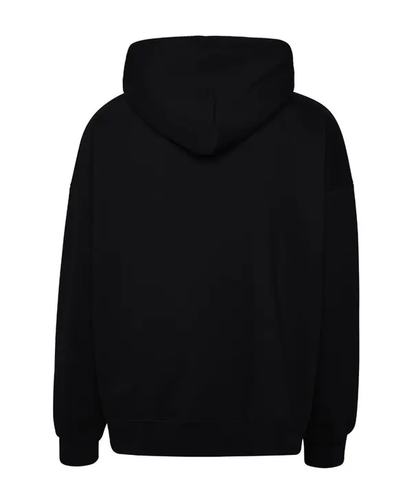 Gcds Lounge Logo Cotton Hoodie