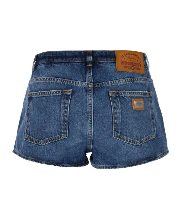 Dolce & Gabbana High-rise Denim Shorts