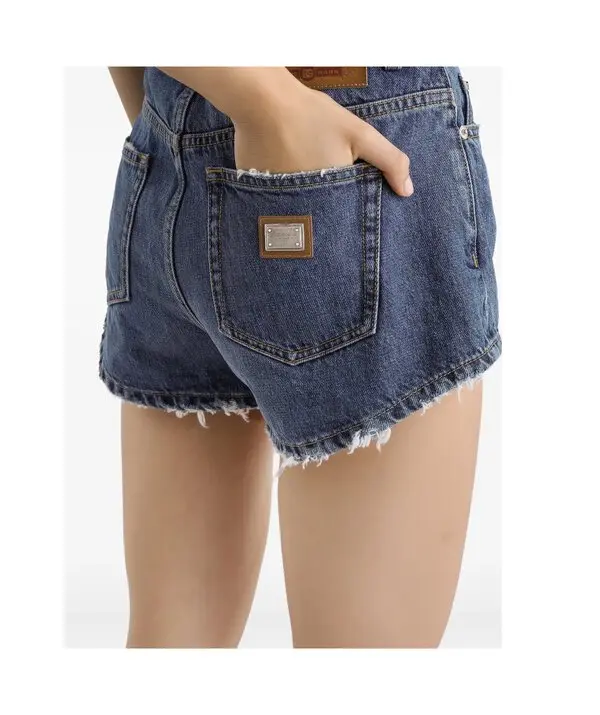 Dolce & Gabbana High-rise Denim Shorts