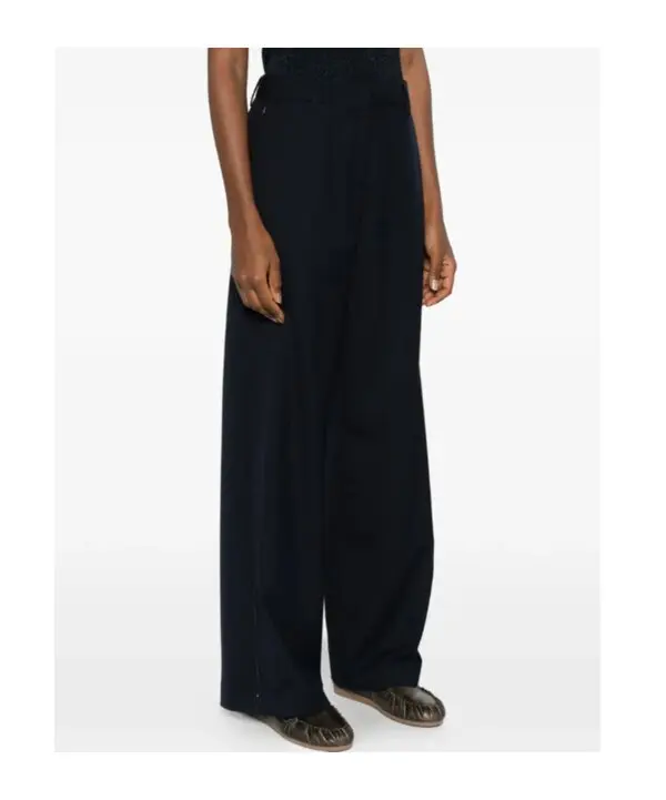 Fabiana Filippi Wide Leg Trousers With Belt Loops