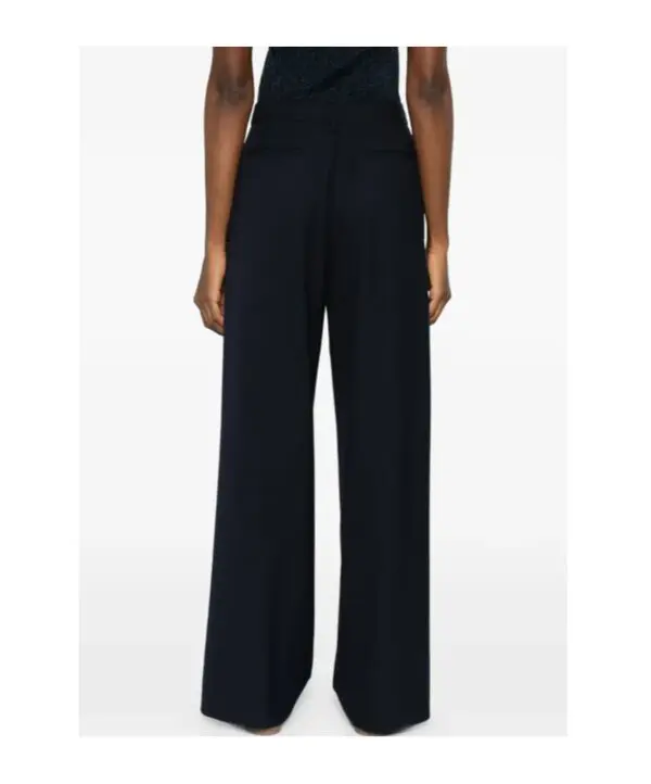 Fabiana Filippi Wide Leg Trousers With Belt Loops
