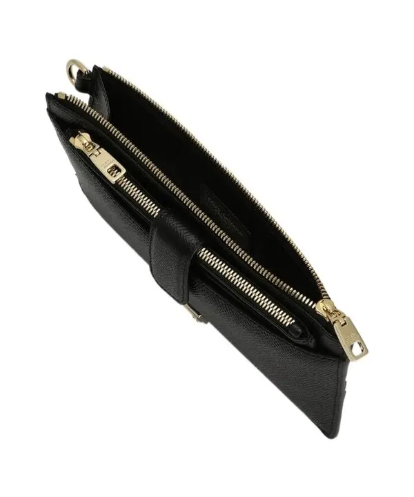 Dolce & Gabbana Dolce Gabbana Dauphine Logo Plaque Card Holder