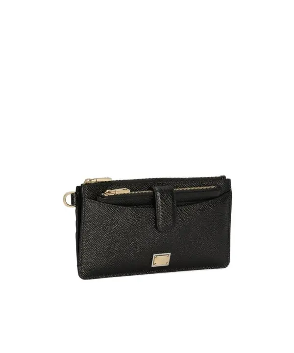 Dolce & Gabbana Dolce Gabbana Dauphine Logo Plaque Card Holder