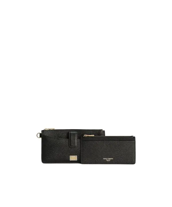 Dolce & Gabbana Dolce Gabbana Dauphine Logo Plaque Card Holder