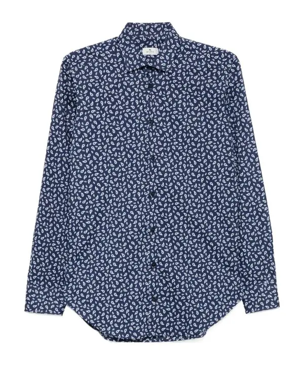 Etro Paisley-print Shirt - Blue