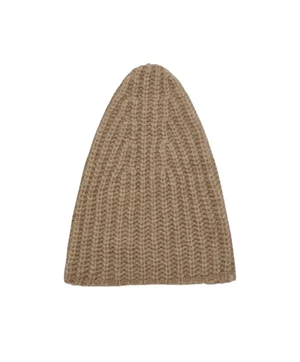 THE ROW Marly Beanie In Cashmere - Fog Color