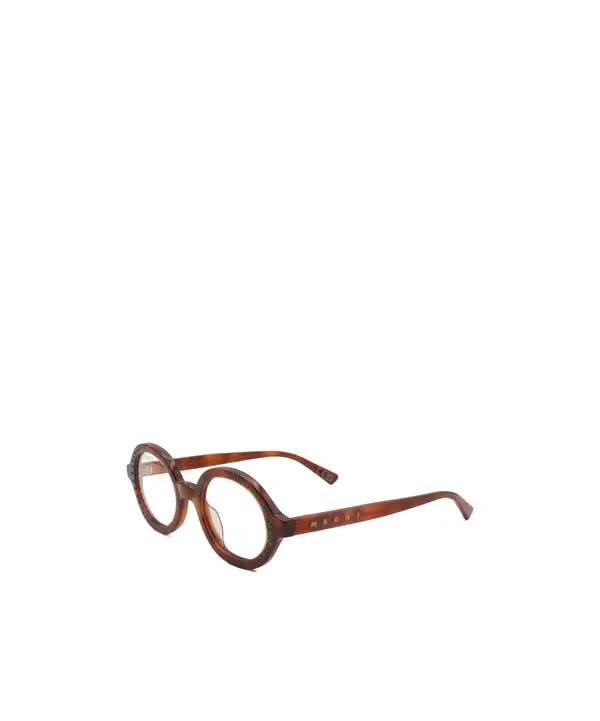 Marni Geometric Frame Eyeglasses